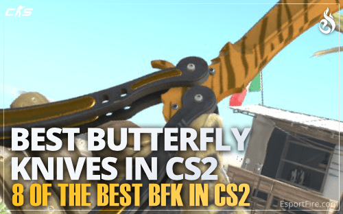 These are the best Butterfly Knives in CS2